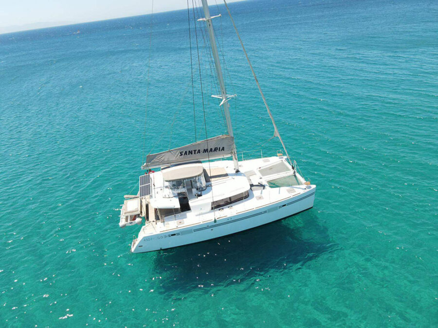 Santa Maria - Sailing Naxos Cruises (Lagoon 46 Catamaran) - Visit ...